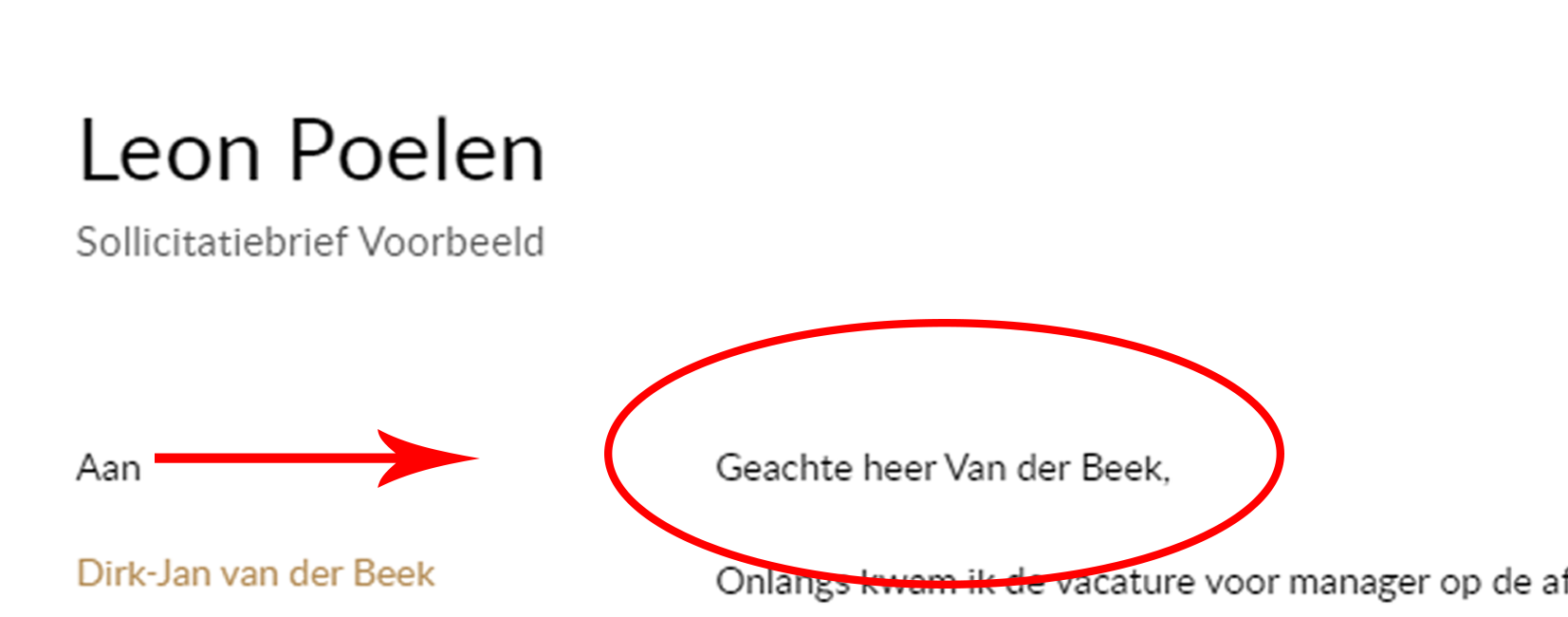 Perfecte Aanhef voor je Sollicitatiebrief + 11x Voorbeelden - Perfectcv